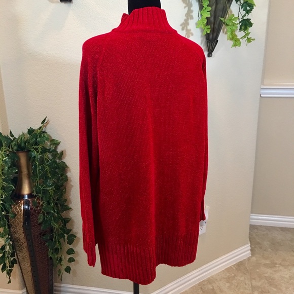 Express | Sweaters | Thick Long Sleeve Sweater Red Xl | Poshmark